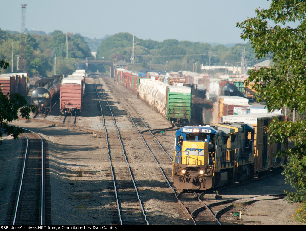 POED 7594 Leaves Rigby Yard